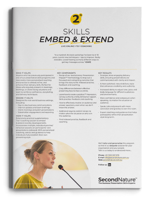Skills Embed & Extend | Online 1-to-1 Coaching | SecondNature
